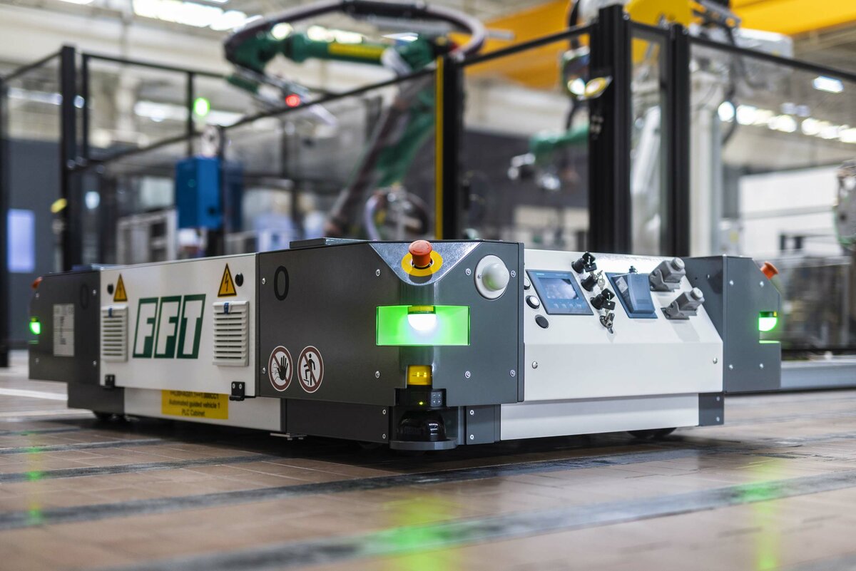 Bearing assemblies for driverless transport systems - FFT - Franke GmbH